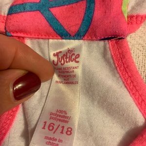 Justice | Shirts & Tops | Justice 618 Make Peace Happen Tank Top | Poshmark